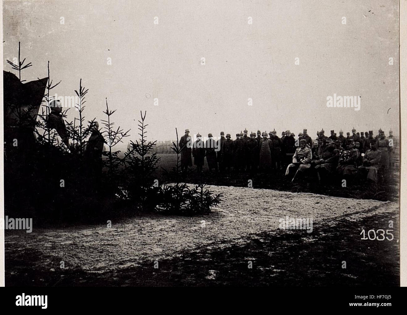 This historical photograph from World War I shows Kaiser Wilhelm II at ...