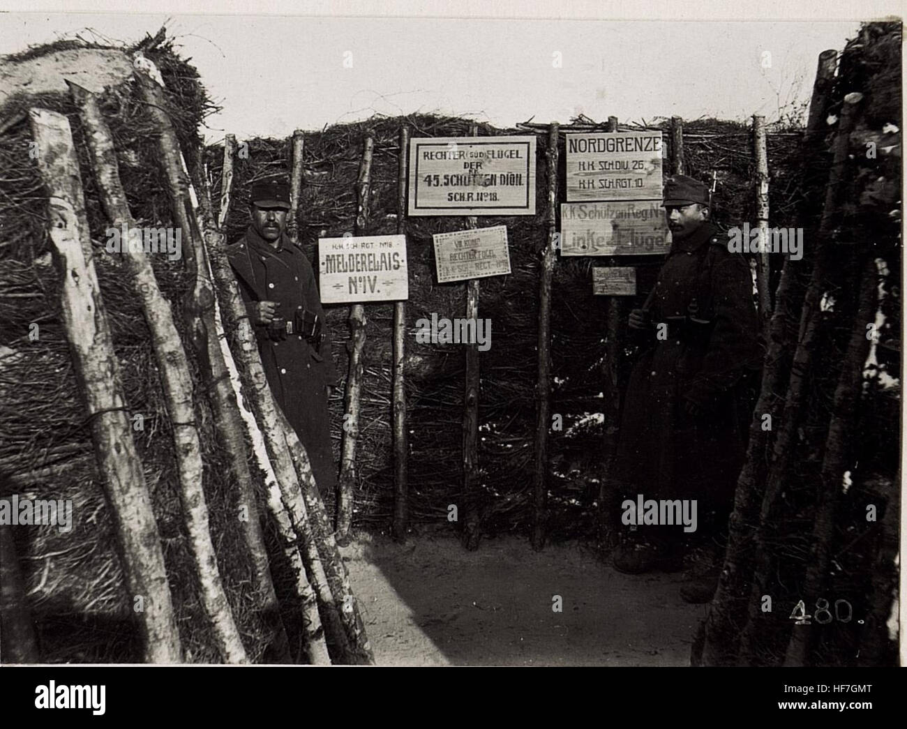 World war i border hi-res stock photography and images - Alamy