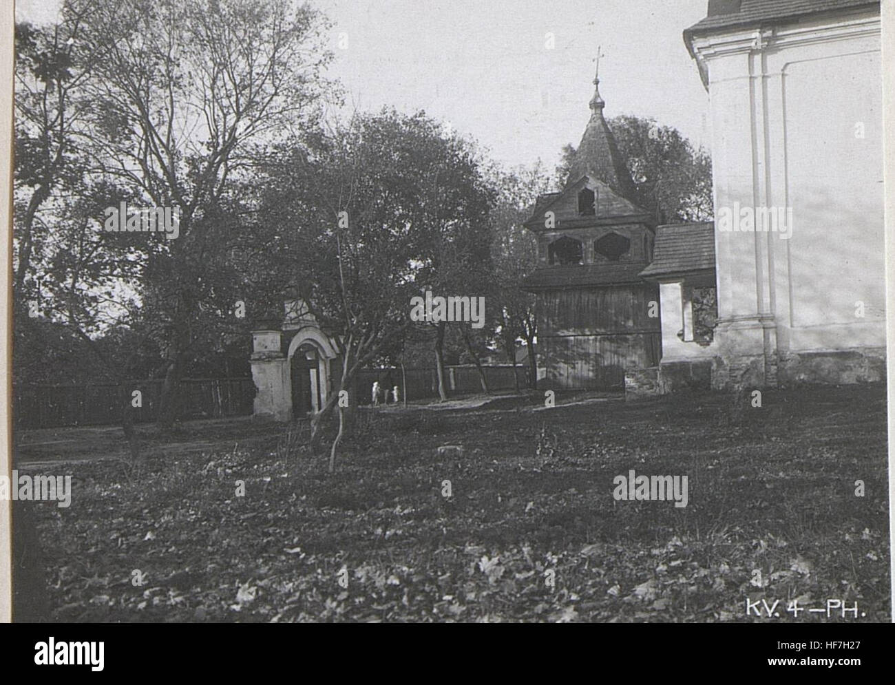 This image captures the Holzkapelle and the gate arch near the Catholic ...