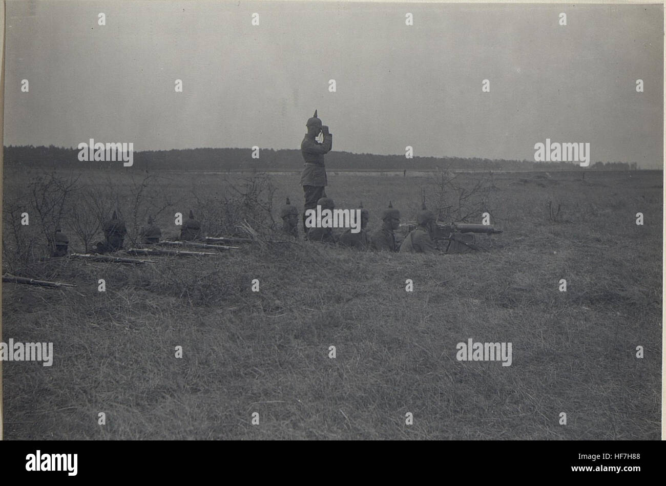 Wwi german soldier shooting hi-res stock photography and images - Alamy