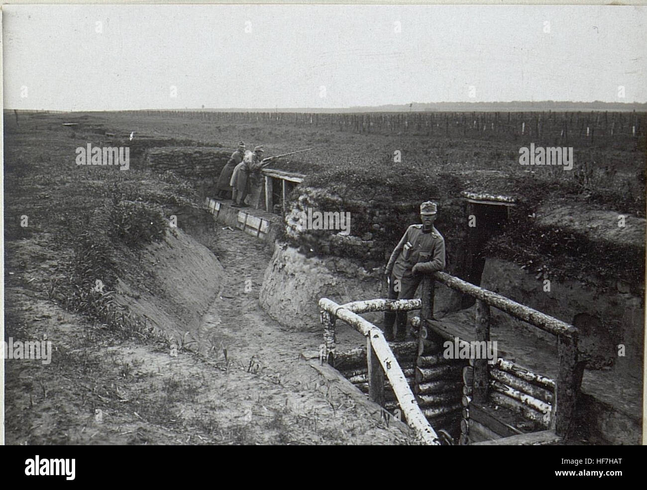 This historical map titled 'Fuchsloch, Untertritt in den Stellungen der ...