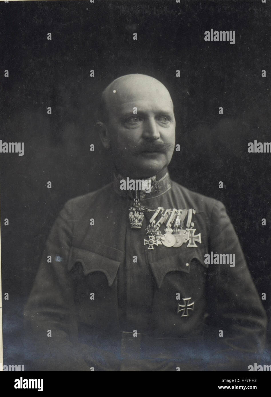 This photograph from the Europeana Collections shows a general of the ...