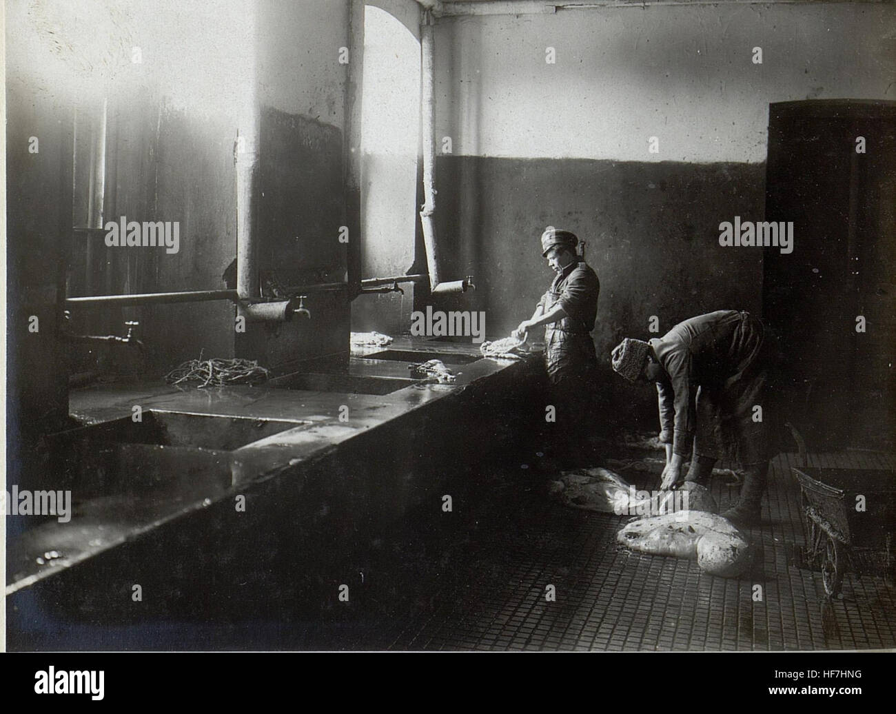 This image depicts infrastructure, factories, and military ...