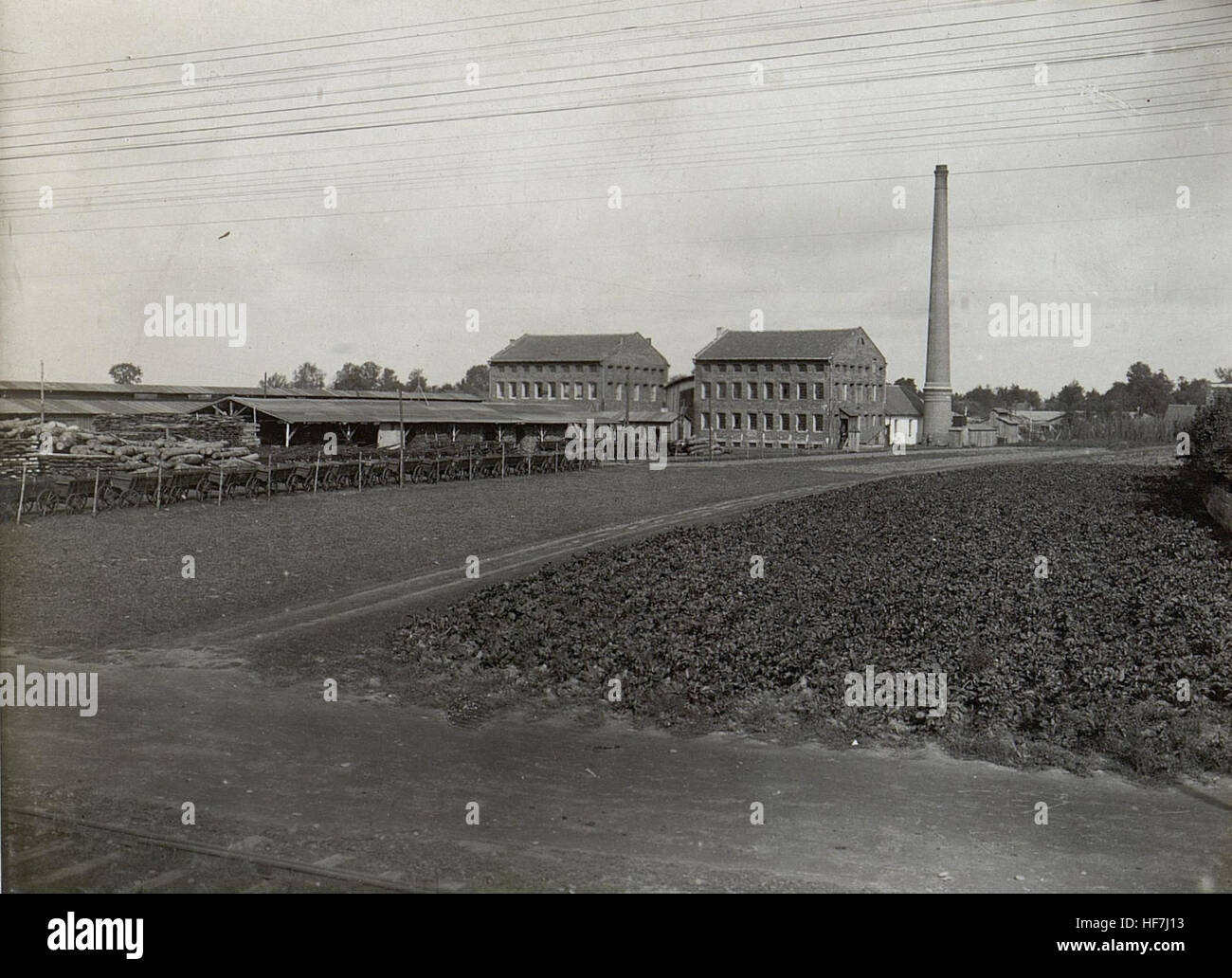 This image depicts infrastructure, factories, and operations on the ...