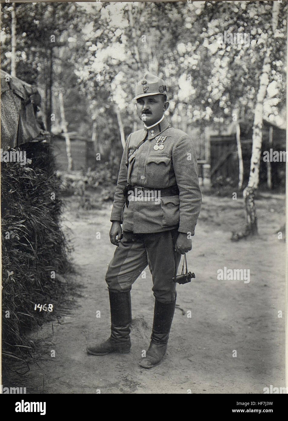 This historical portrait collection captures officers and soldiers at ...