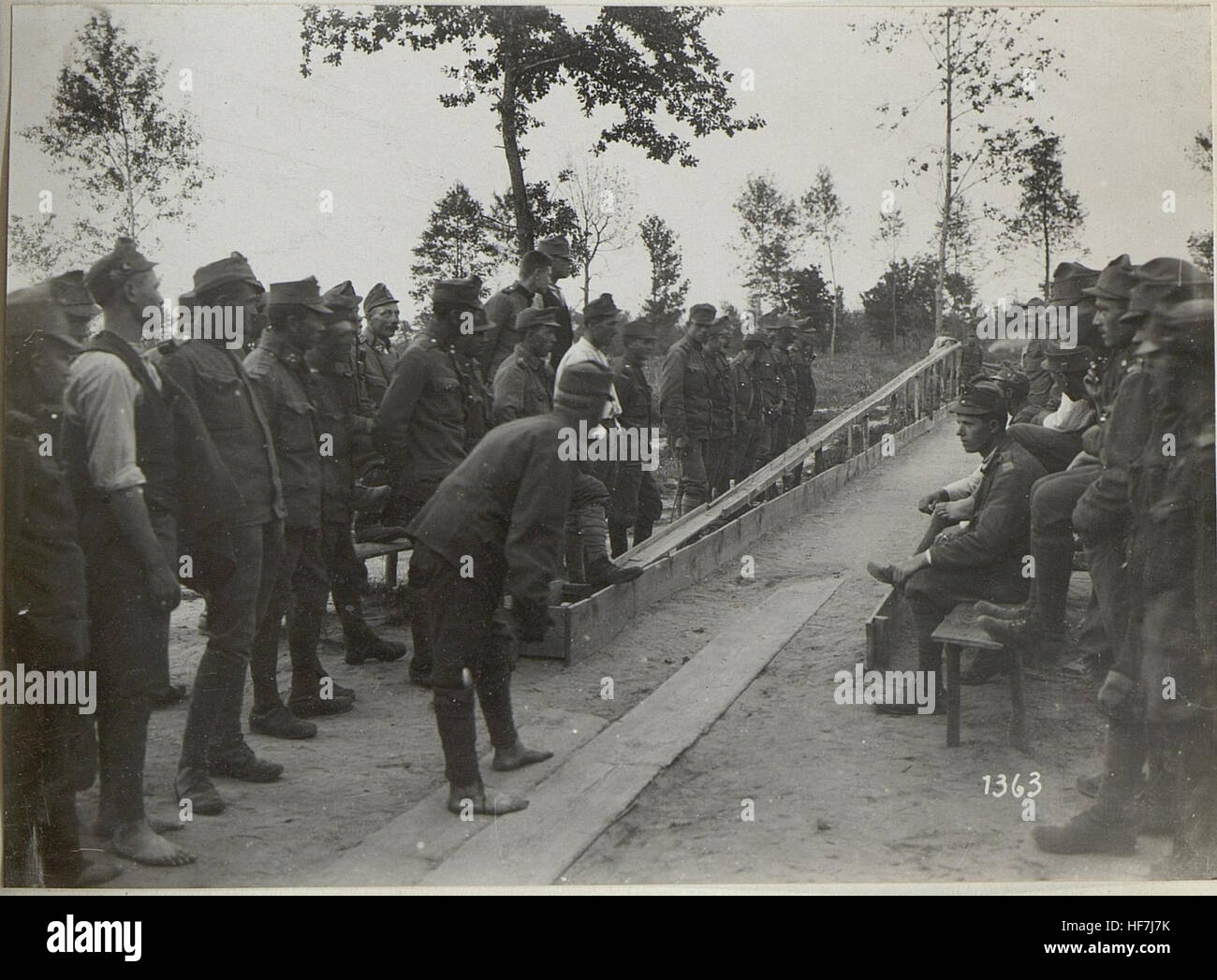 This photograph from the Europeana Collections shows soldiers during ...