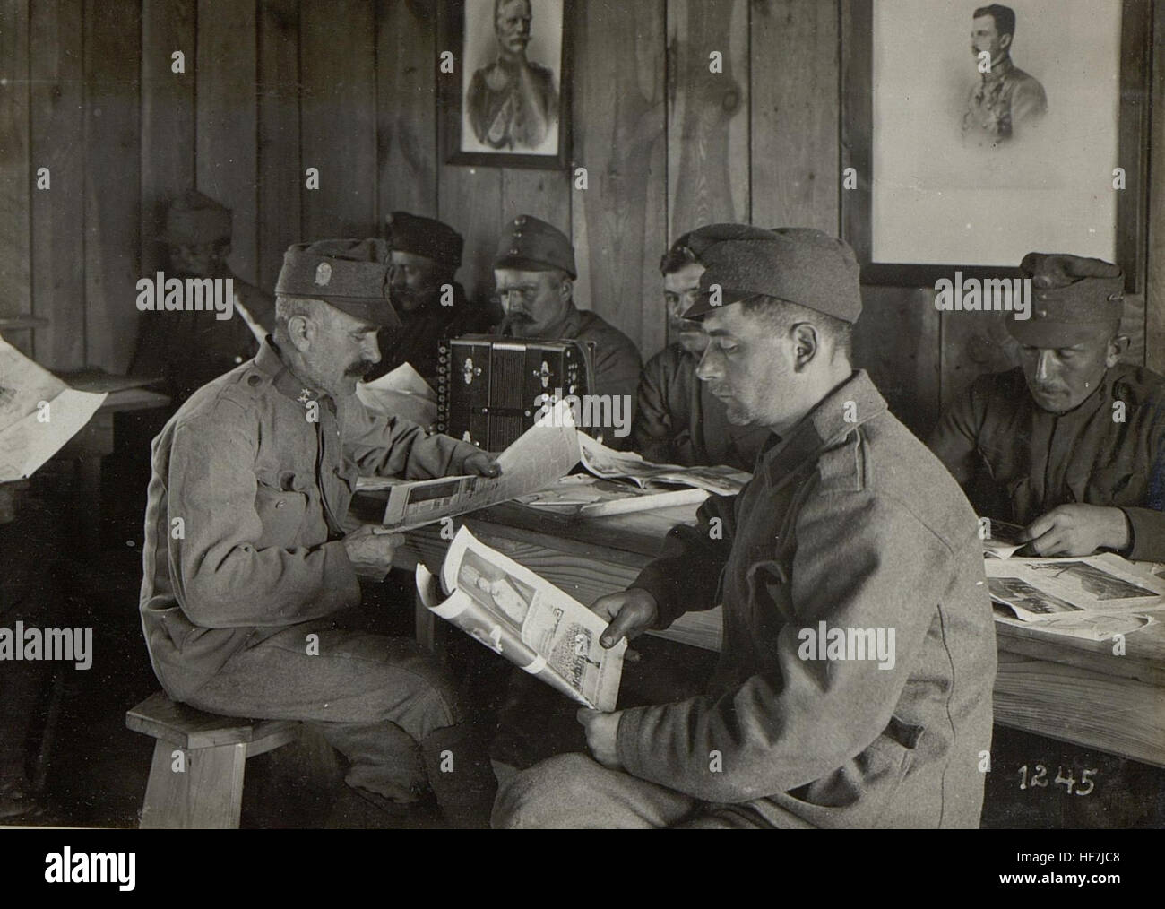 This image collection showcases scenes from the front and hinterland of ...