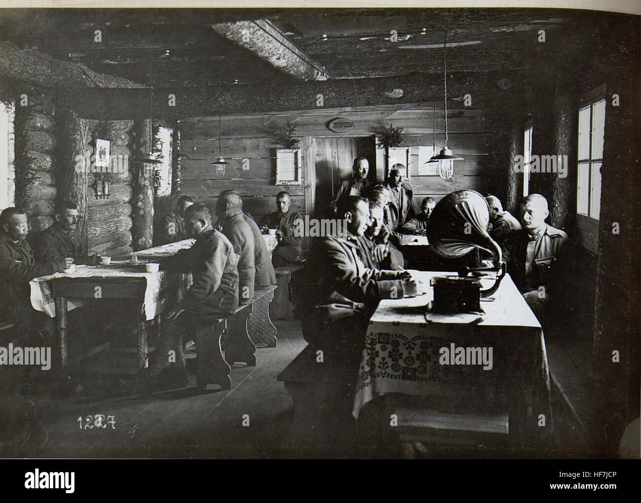 This image from World War I depicts life on the front lines and in the ...