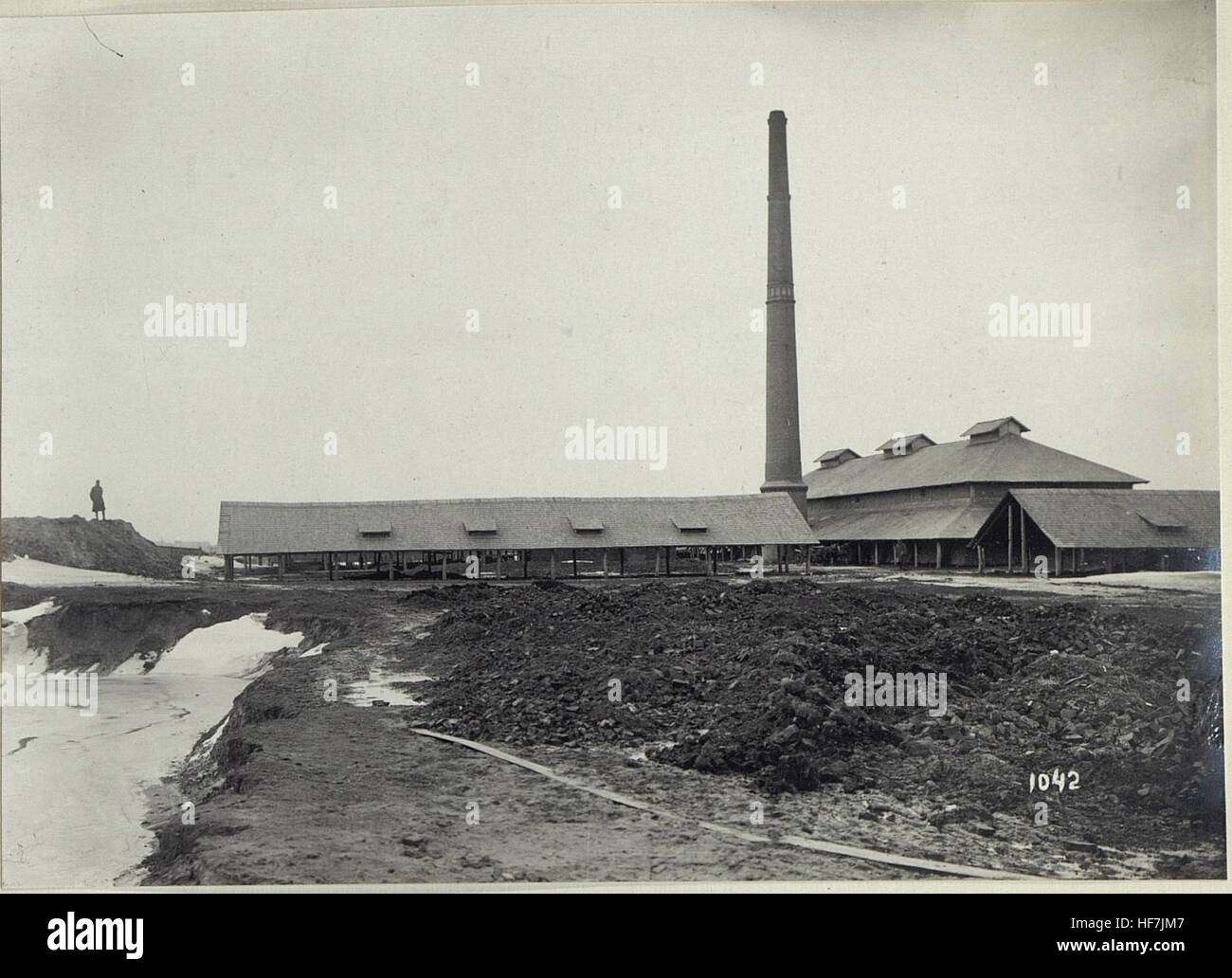 This image depicts a brick factory section under the 4th Austro ...