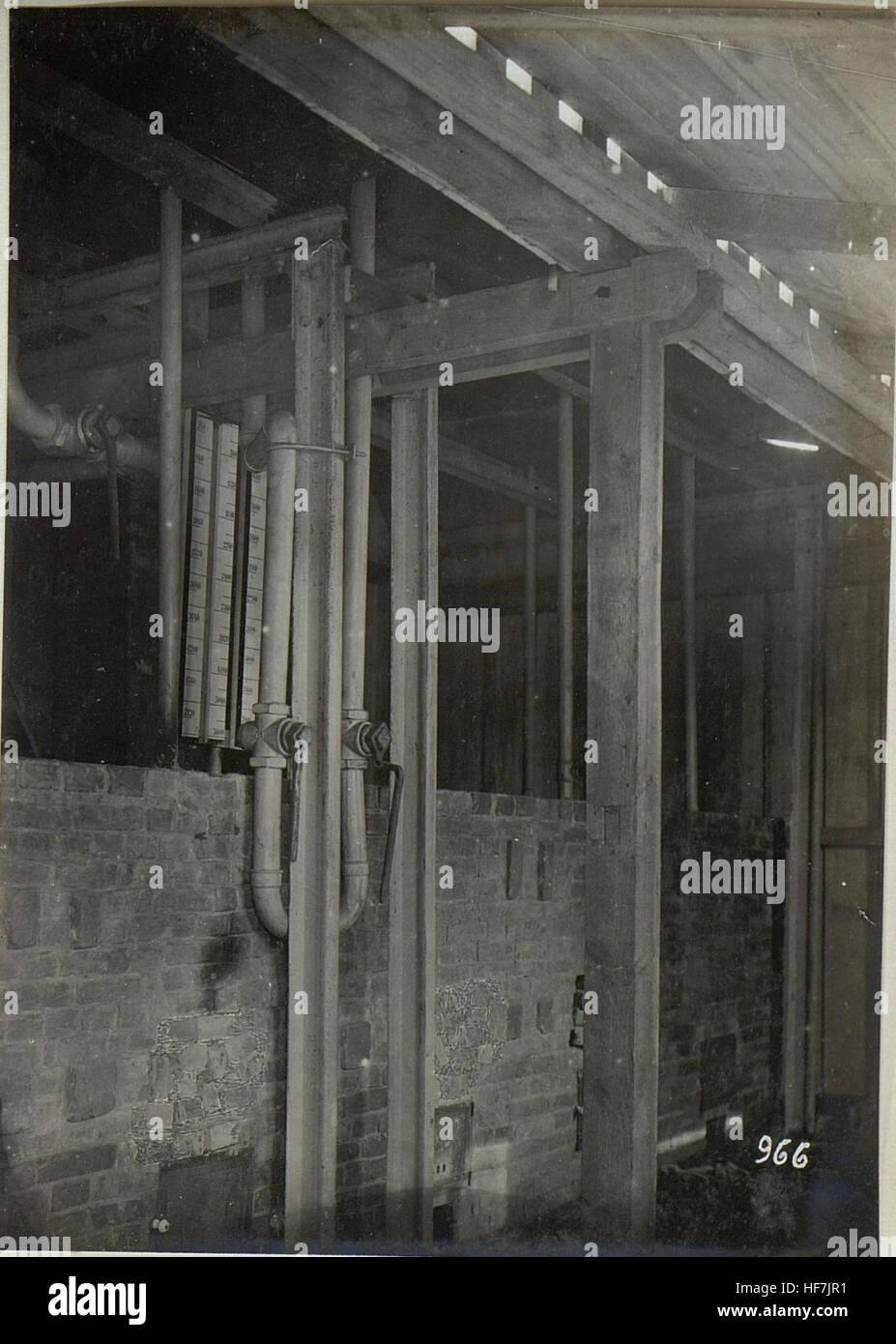 This photograph from the First World War shows the infrastructure and ...