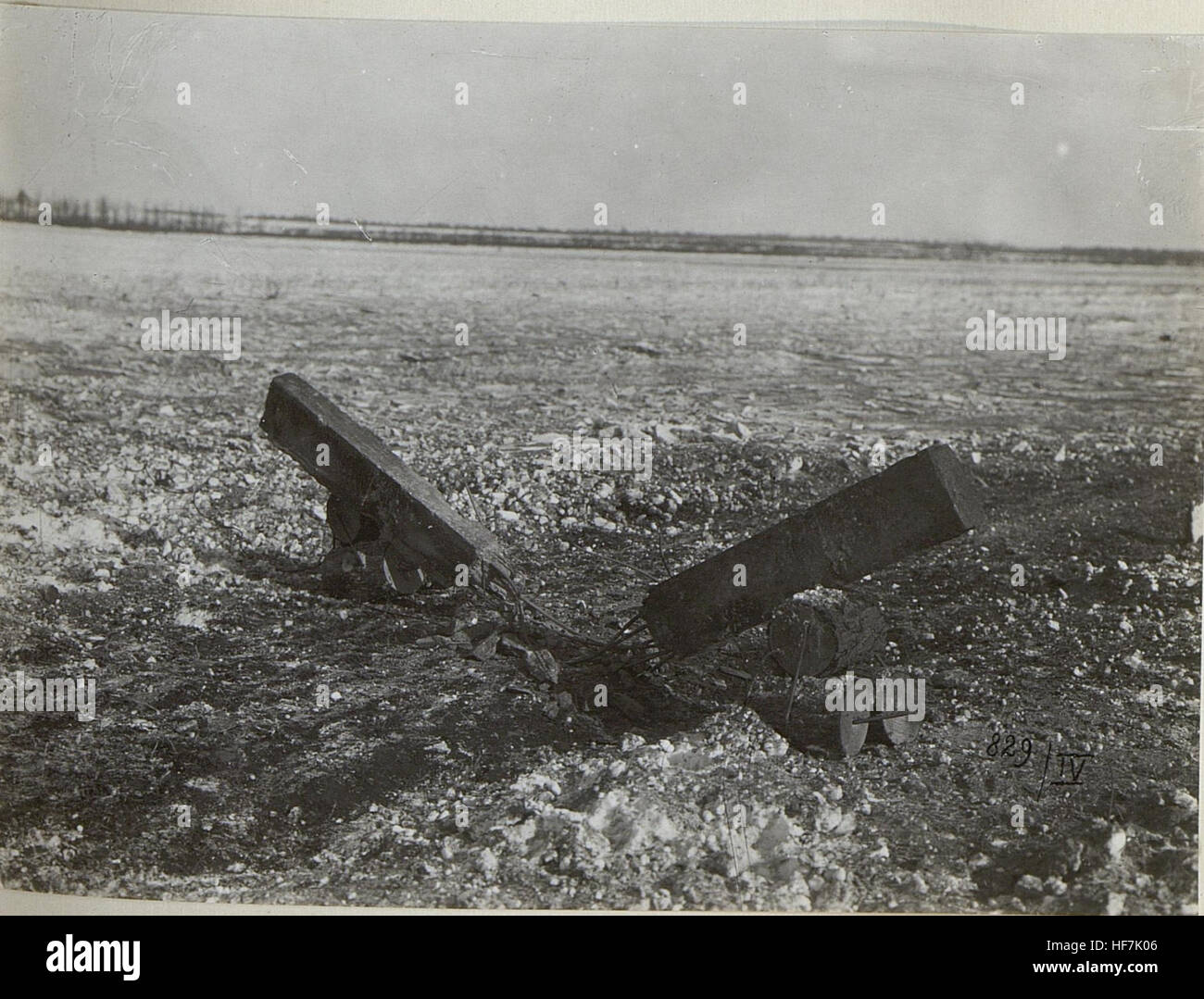 This image from World War I shows explosive testing on the Russian ...