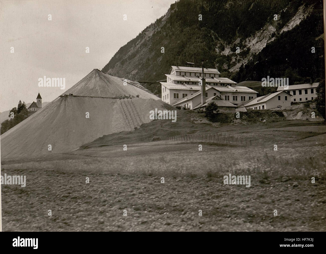 This photograph from June 15, 1917, depicts a mining scene at ...