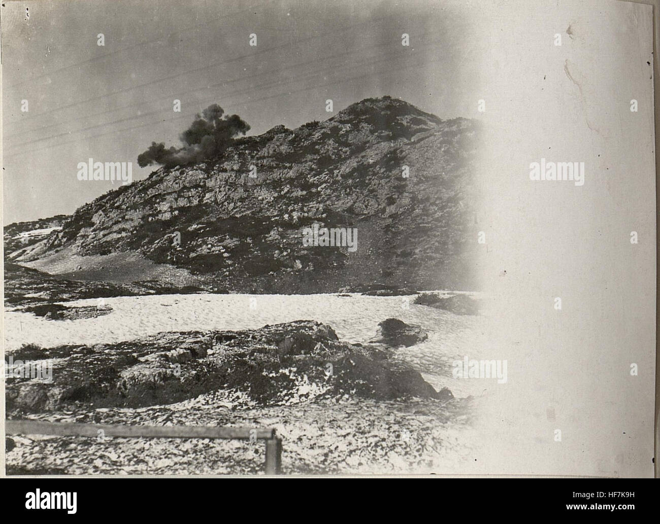 Explosion in battle trench hi-res stock photography and images - Alamy