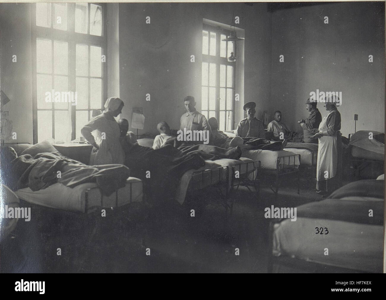A historical image from the World War I 'Kriegsalbum 95,' depicting ...