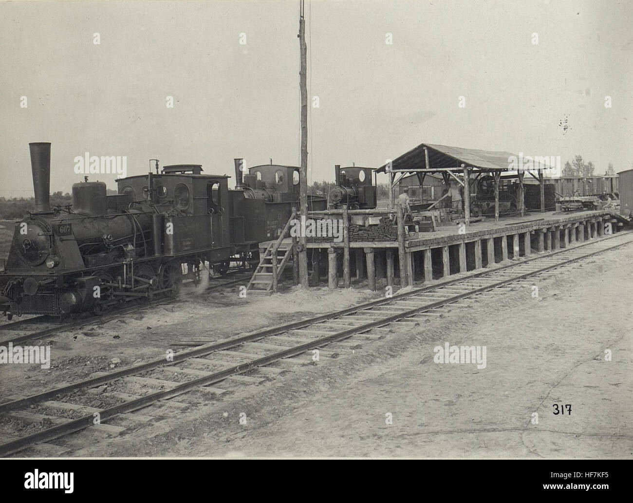 This image from the 'Kriegsalbum' collection documents World War I ...