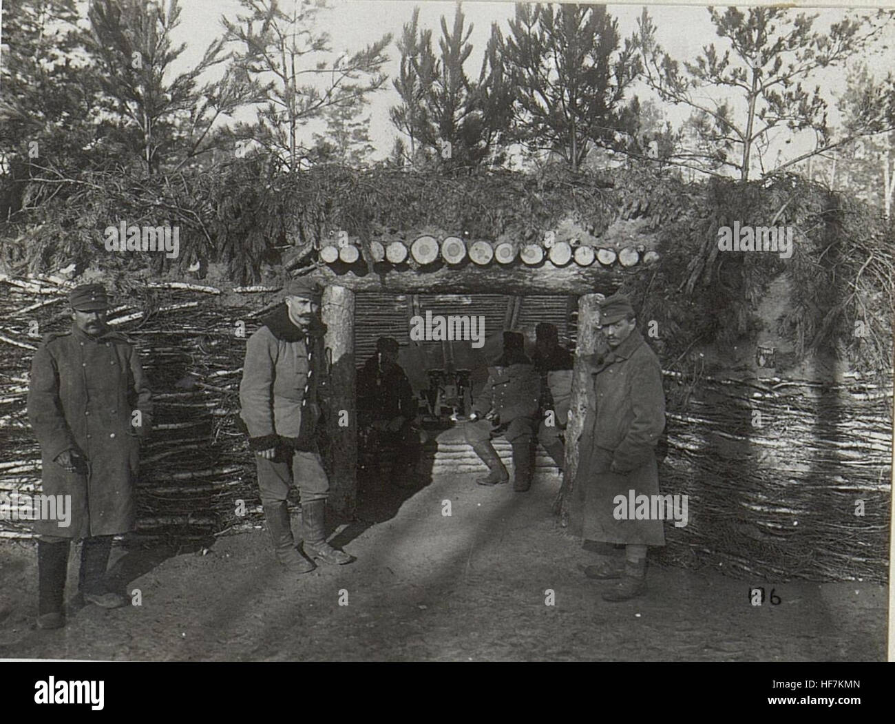 This World War I map, from June 1916, details the military positions of ...