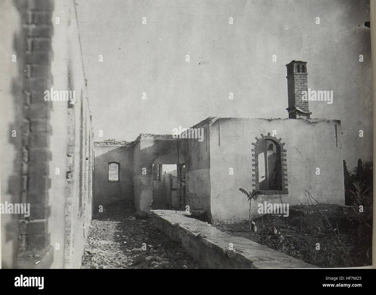 This image shows the ruins of Stambul (modern-day Istanbul) during ...