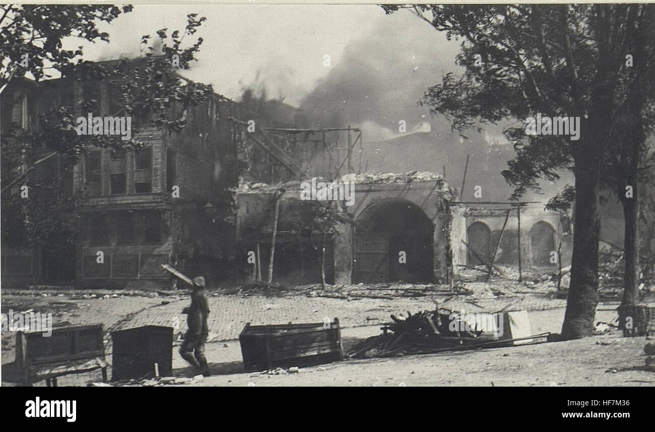 'Bilder vom Riesenbrand in Stambul' (Pictures of the Great Fire in ...
