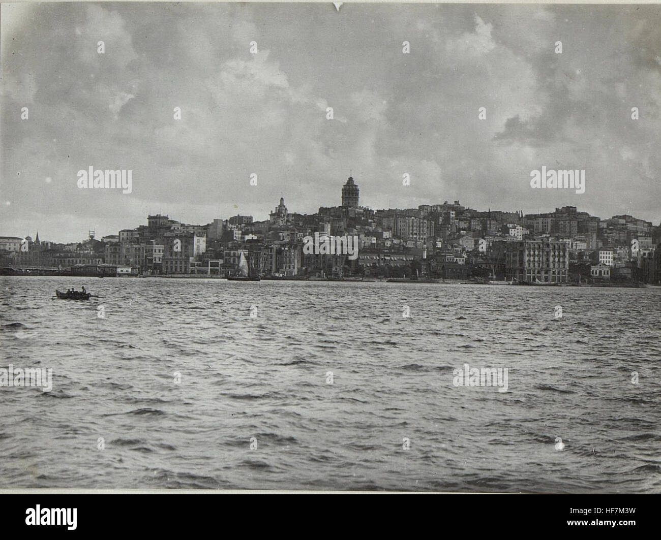 A panoramic view of Constantinople (now Istanbul), dating from the ...