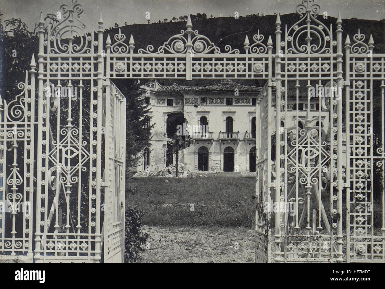 This map, part of the Europeana Collections from World War I, depicts ...