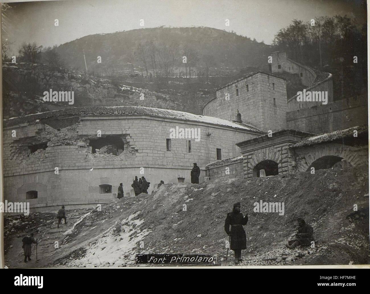 Reflecting the forts military history and architecture hi-res stock ...