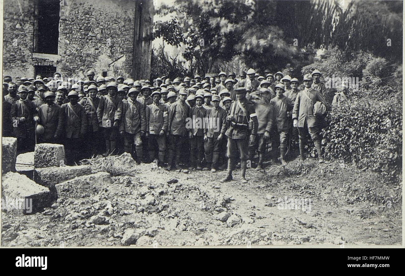 This document depicts the Falze di Piave, a site used during World War ...