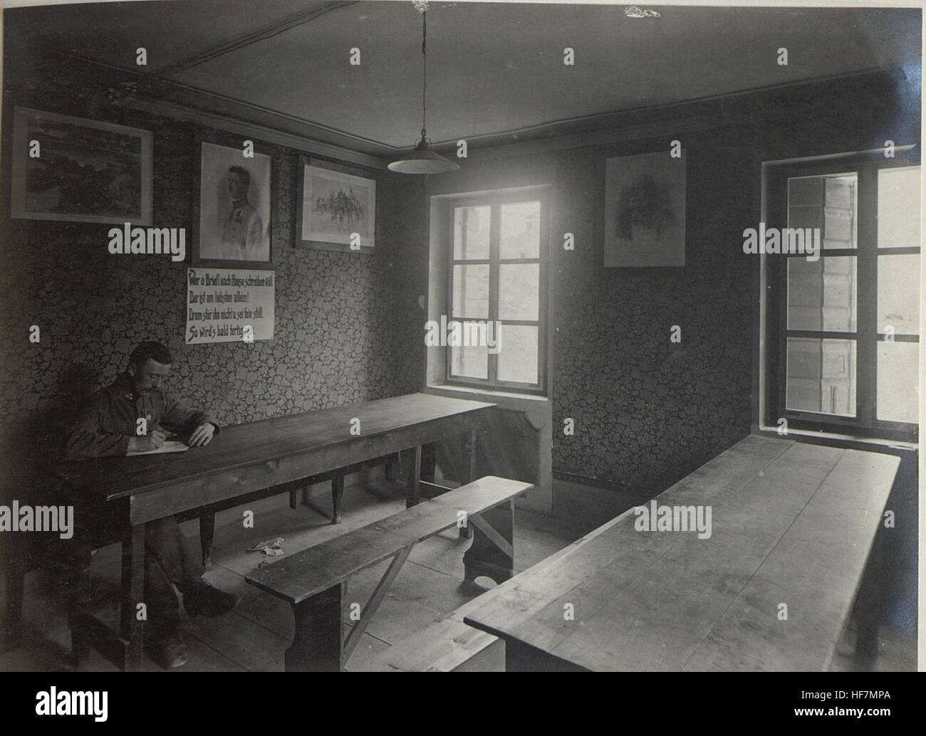 This historical image from the European collections depicts a Soldier's ...