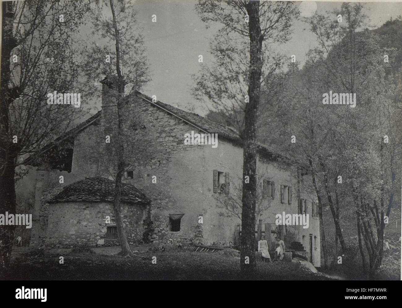 The image from Europeana Collections depicts a German mill ('Mühle in ...