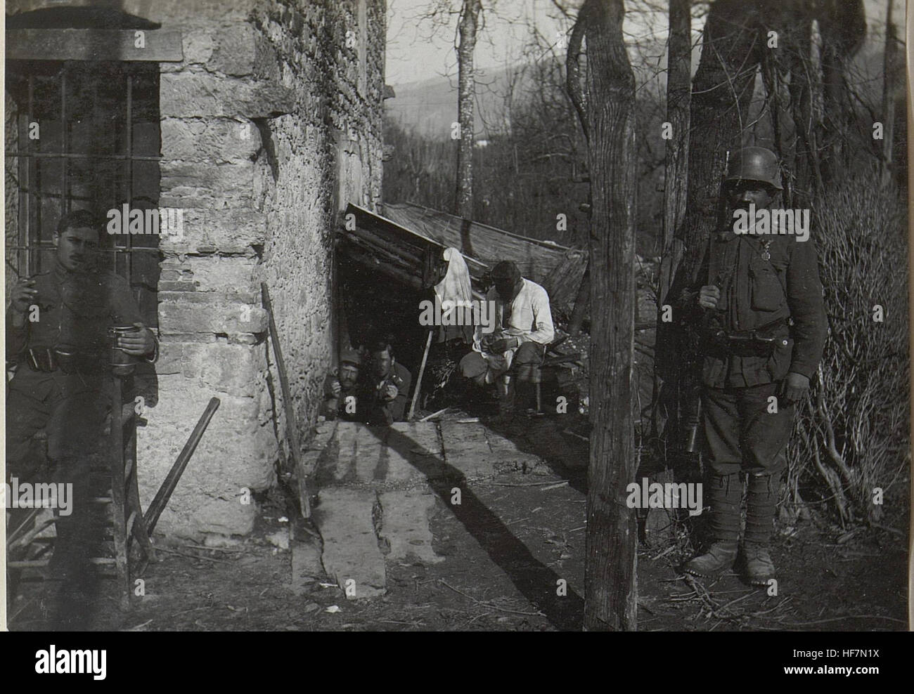This image from the Europeana Collections depicts a World War I ...
