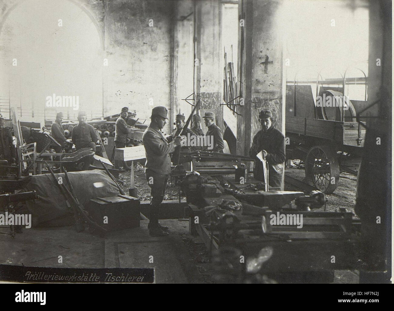 This historical photograph from the European Archives captures an ...