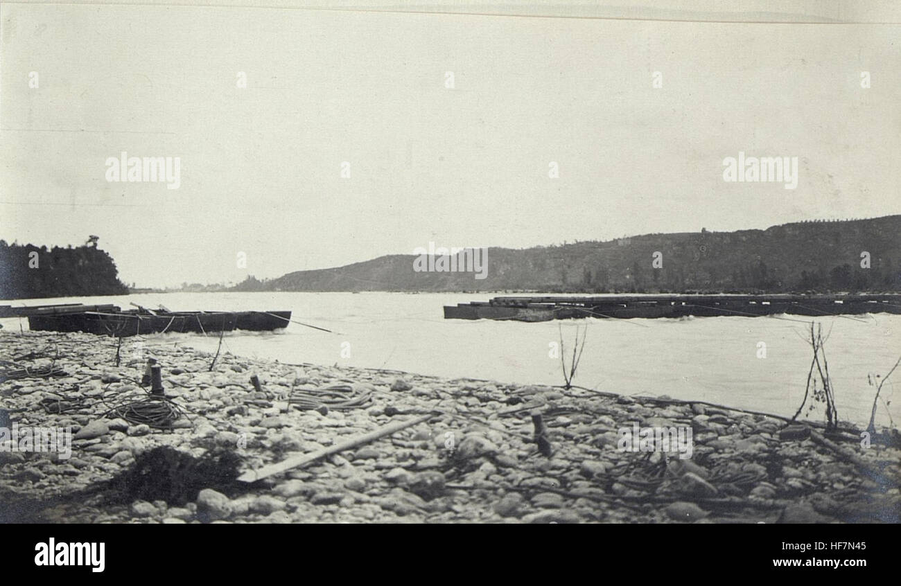 This image from World War I shows the destruction of a bridge over the ...
