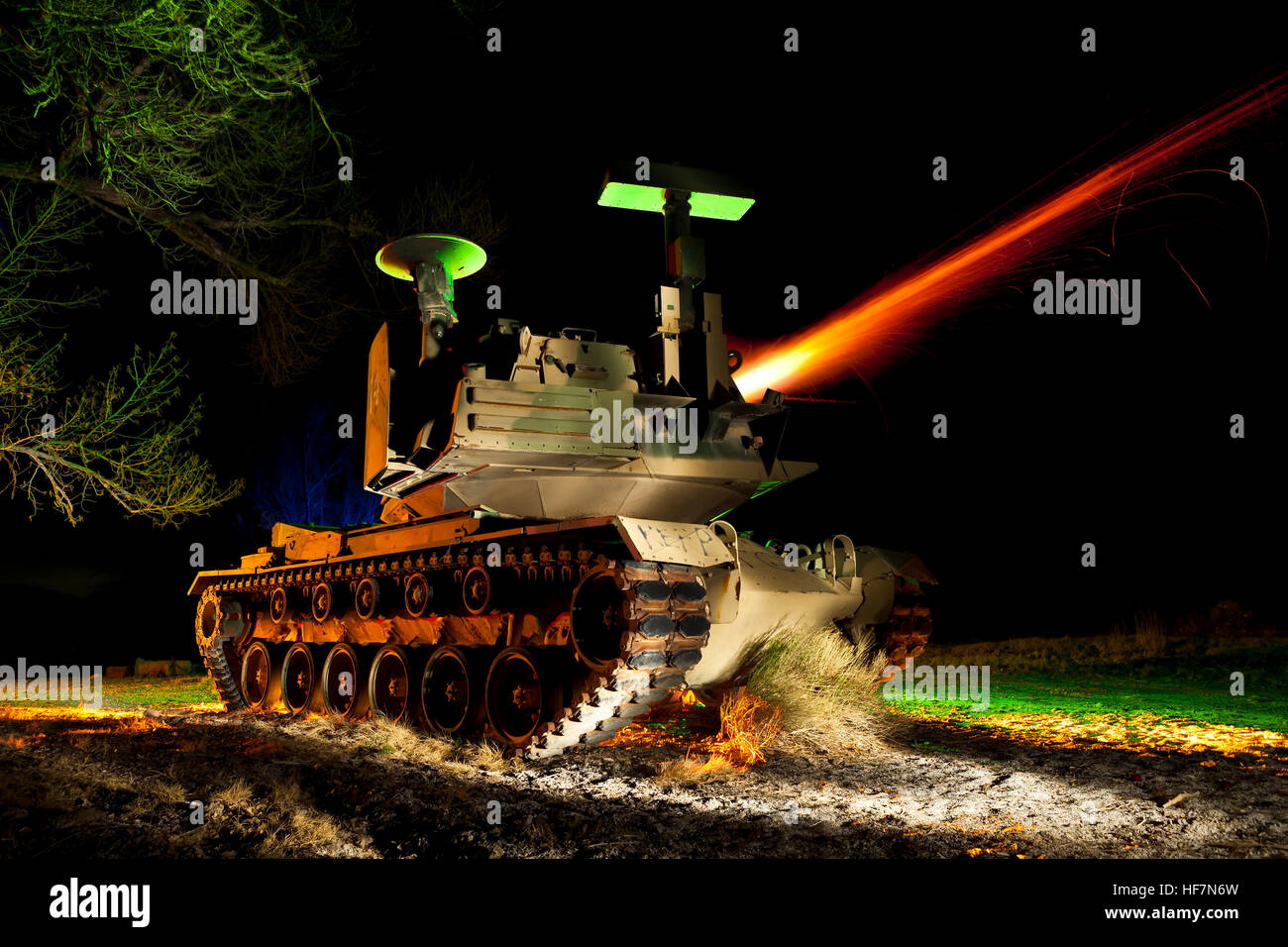 Space Invaders Tank Firing