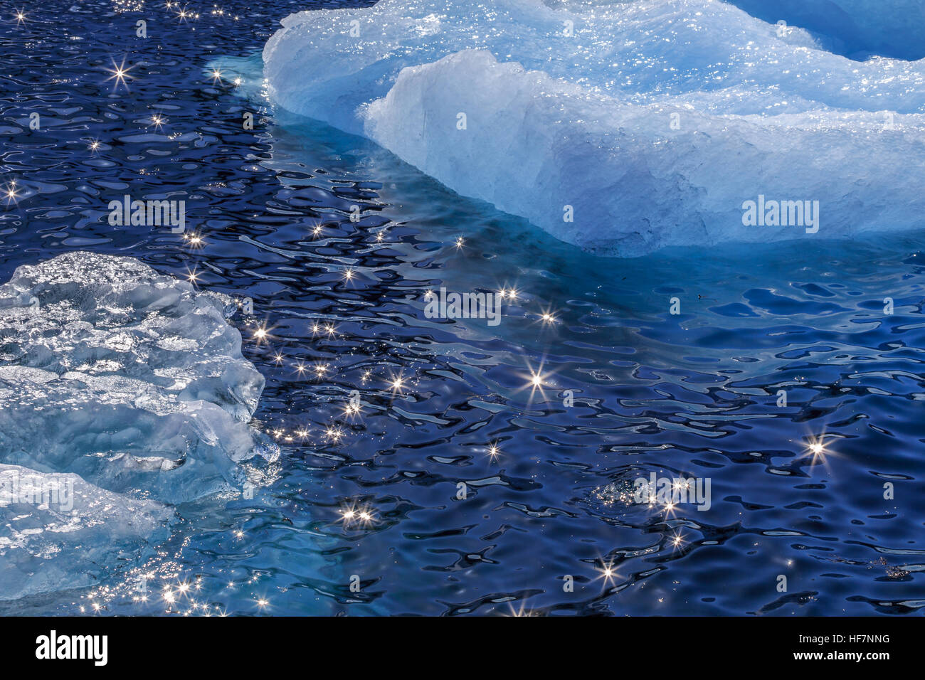 Sun shining on iceberg hi-res stock photography and images - Alamy