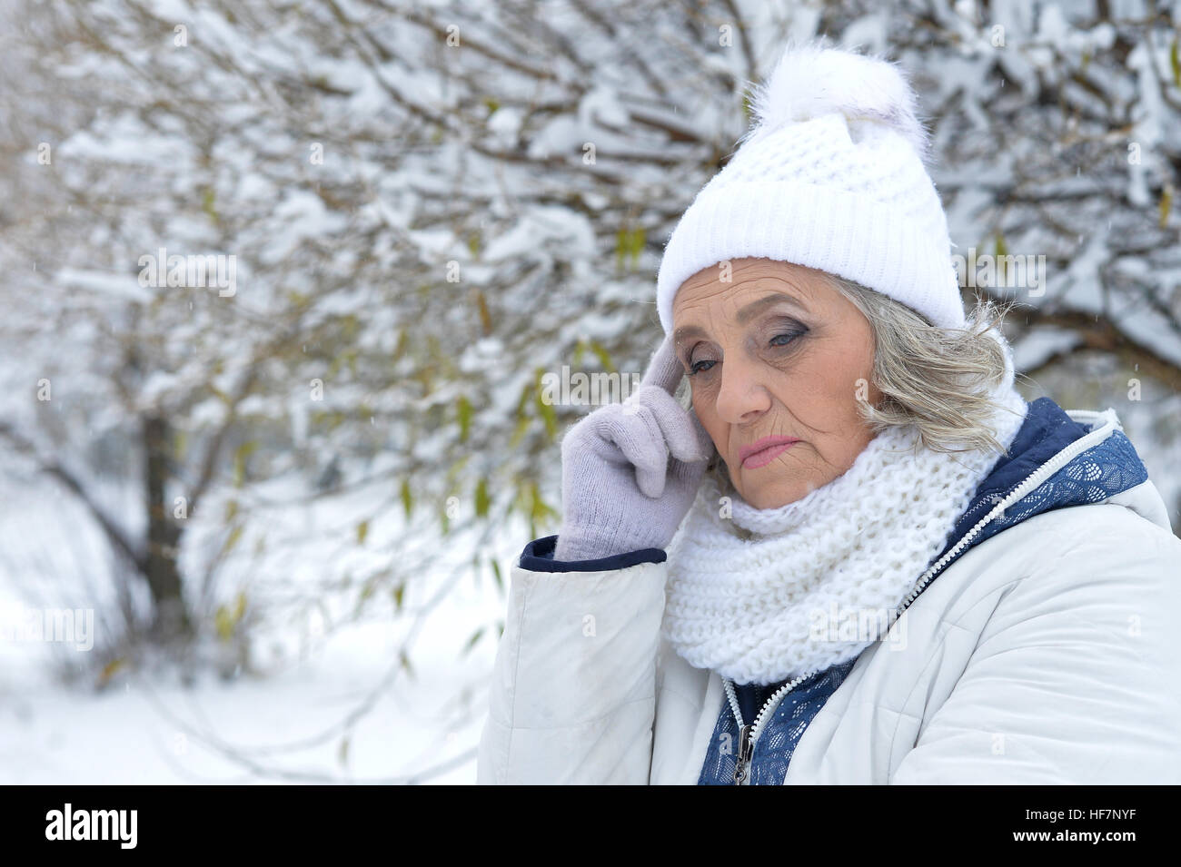 mature woman feeling bad Stock Photo - Alamy