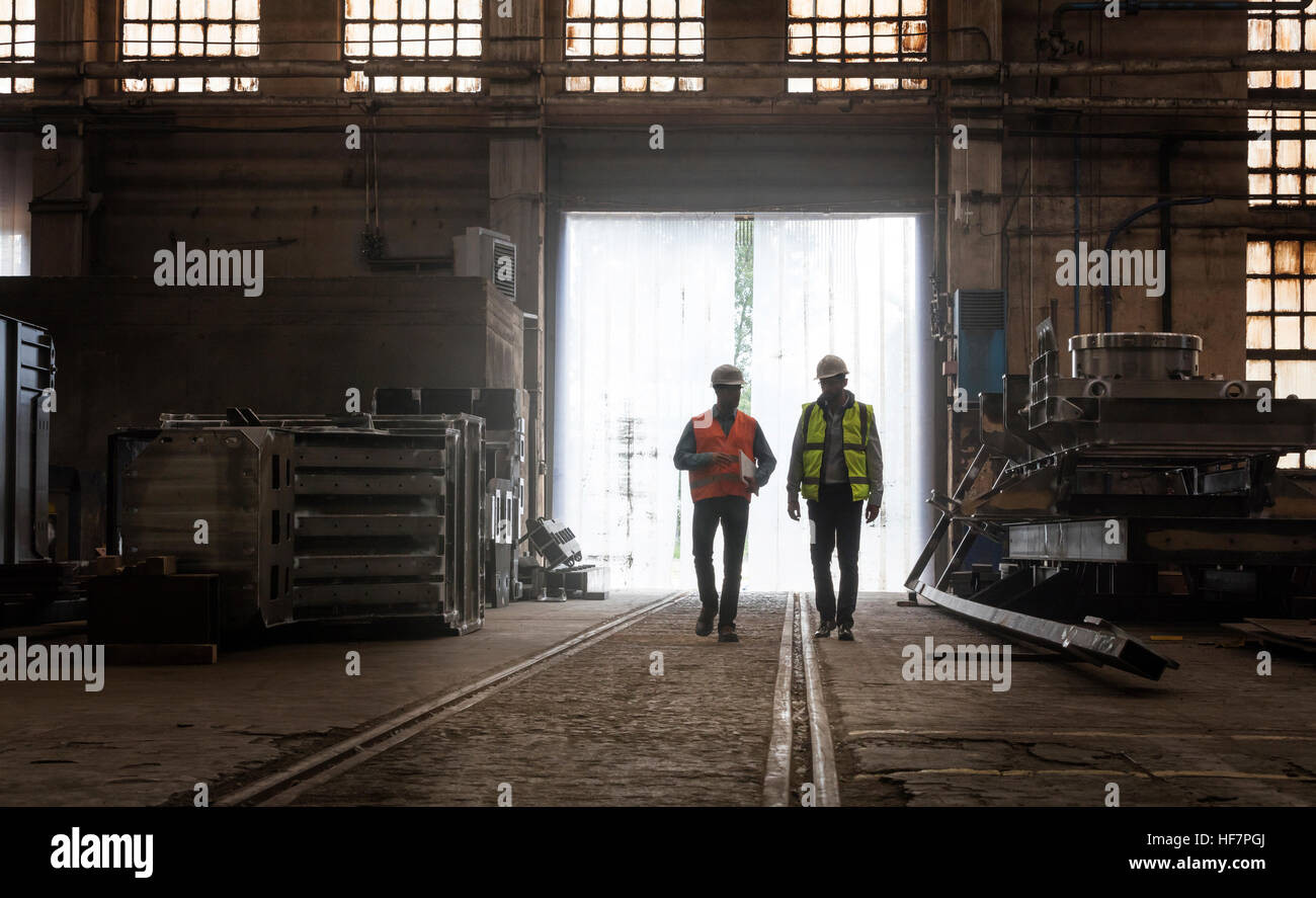 Safety manager and factory and walking hi-res stock photography and ...