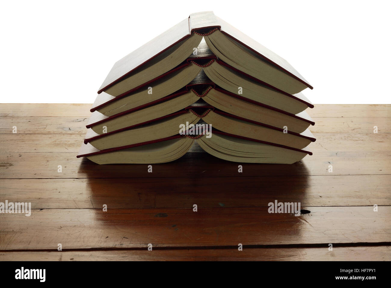 Stack of Books Stock Photo - Alamy
