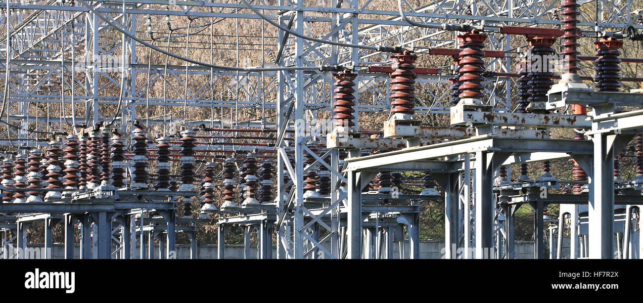 Busbar substation hi-res stock photography and images - Alamy