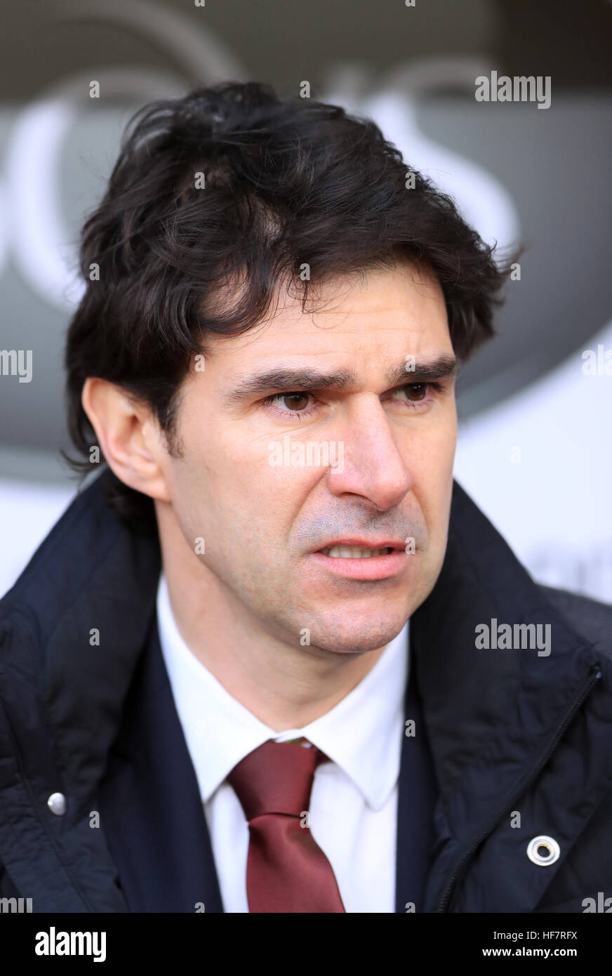 Middlesbrough manager Aitor Karanka Stock Photo - Alamy