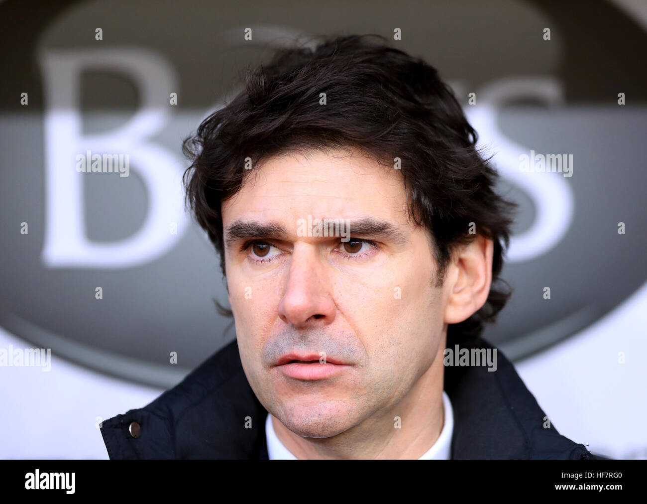 Middlesbrough manager Aitor Karanka Stock Photo - Alamy