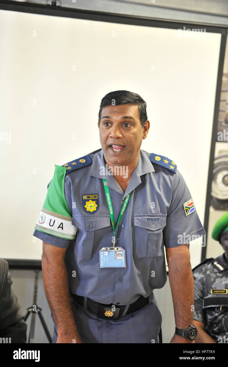 On September 10, 2016, AMISOM Police Commissioner Brig. Anand Pillay ...