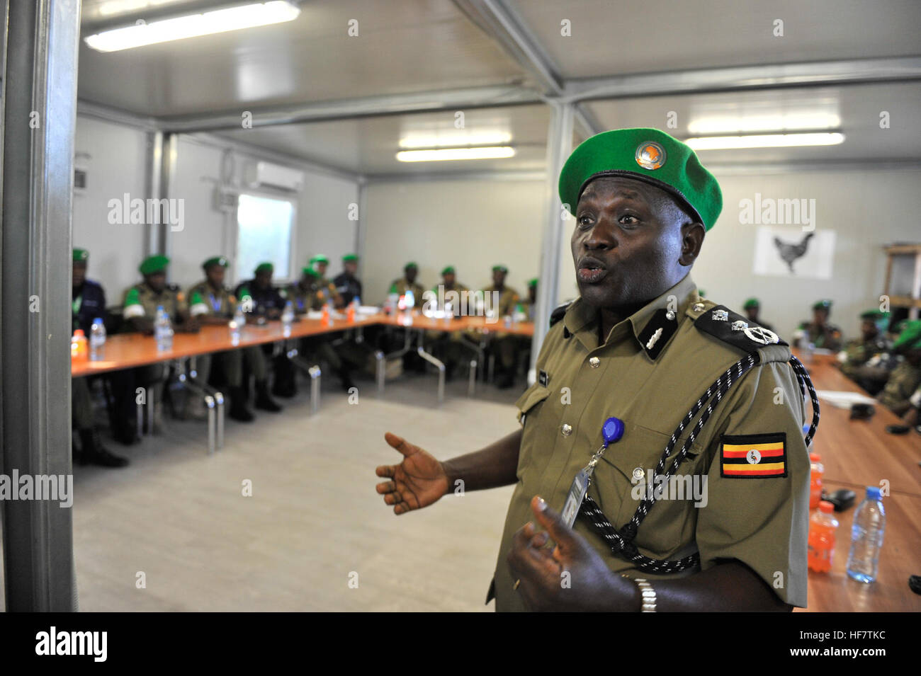 On September 10, 2016, a Ugandan Individual Police Officer with AMISOM ...