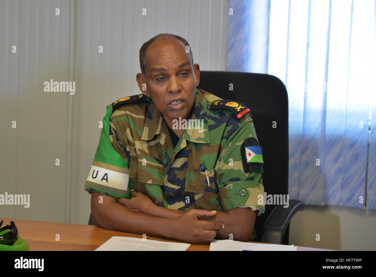 Lieutenant General Osman Noor Soubagleh, AMISOM Force Commander ...