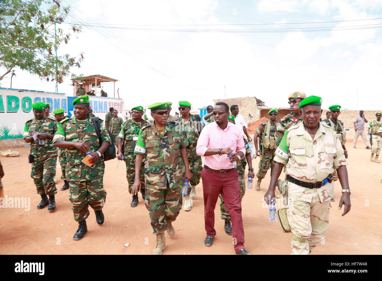 AMISOM Force Commander Lt. Gen. Osman Noor Soubagleh visits Adaado ...