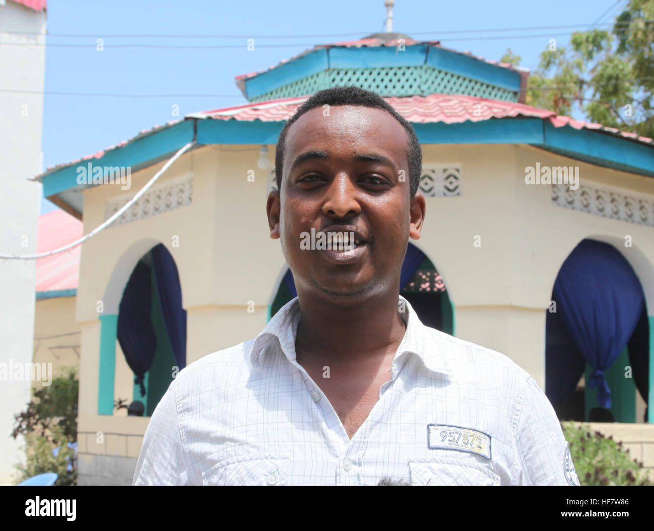 Farah Aidarus Hersi, a youth from Kismaayo, Jubbaland, shares his ...