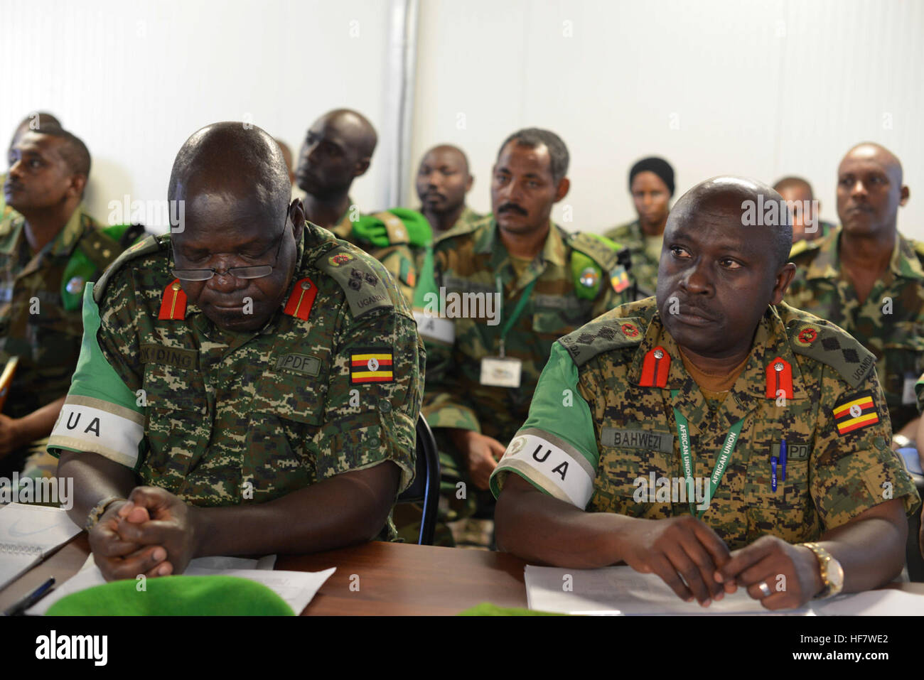On August 22, 2016, AMISOM Sector Commanders and senior officers ...