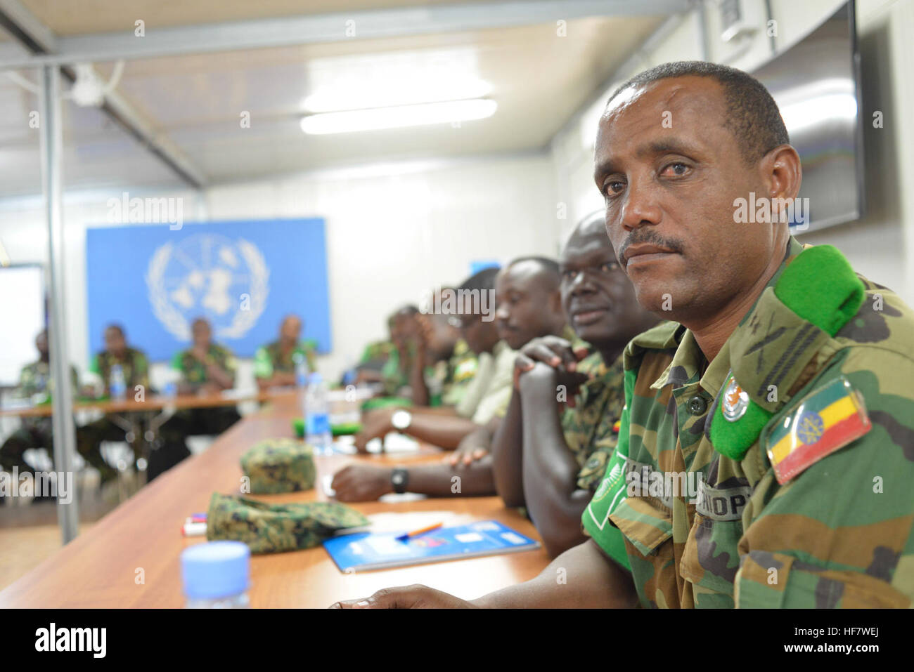 Soldiers belonging to the African Union Mission in Somalia (AMISOM ...