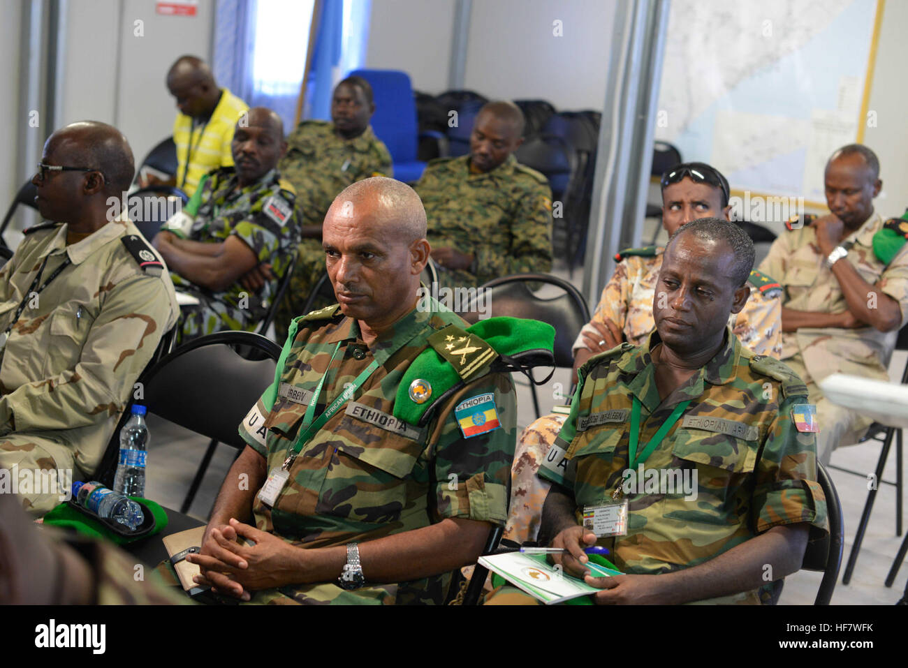 On August 22, 2016, AMISOM Sector Commanders and senior officers ...