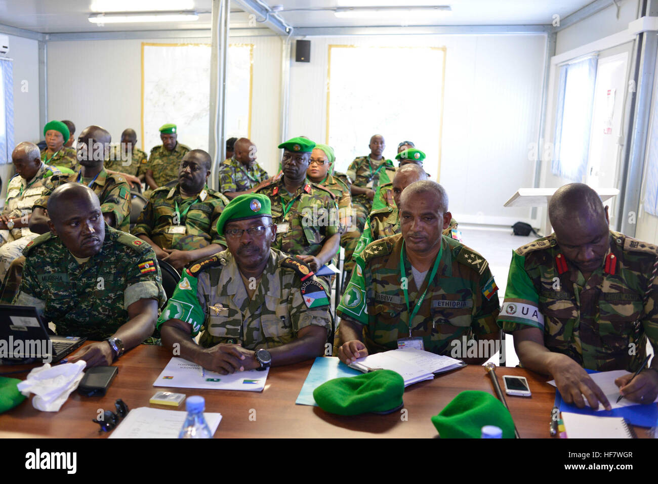 Senior officers of AMISOM gathered for the Sector Commanders ...