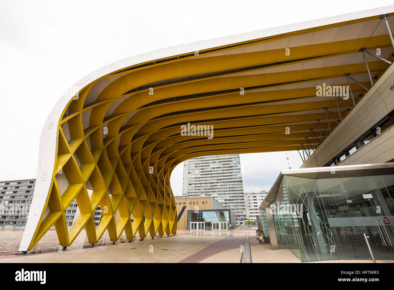 VIENNA, AUSTRIA - MAY 16, 2016: View on acv conference center Stock ...