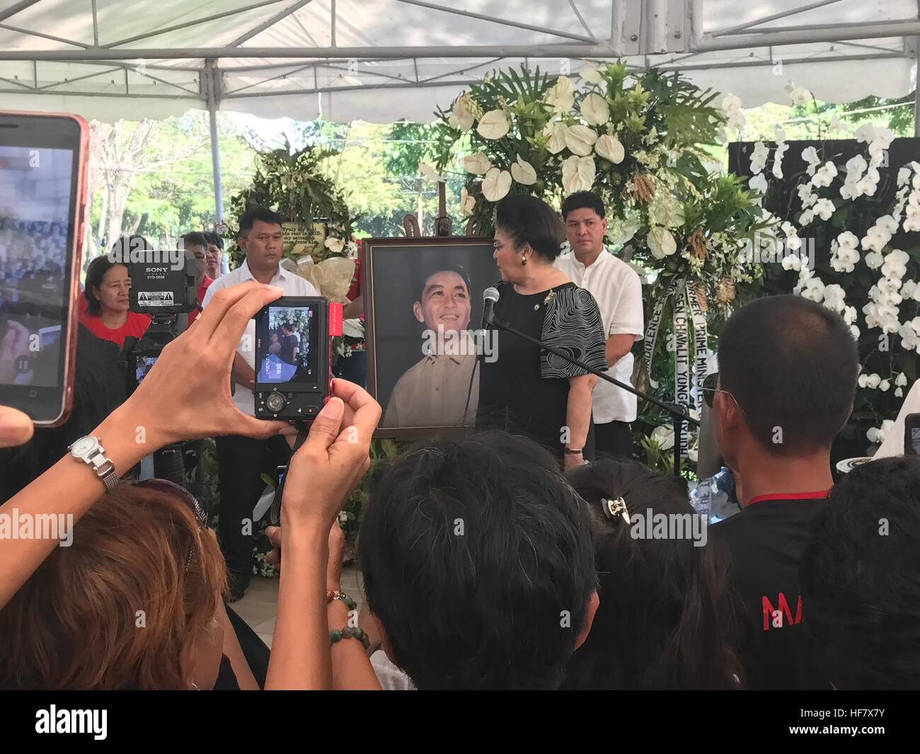 Hundreds of loyalist of the late President Ferdinand E. Marcos flocked ...